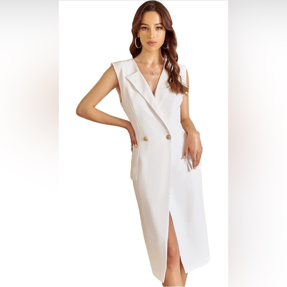 EXTRO&VERT | Dresses | Nwt Extrovert Sleeveless Blazer Dress For Women ...